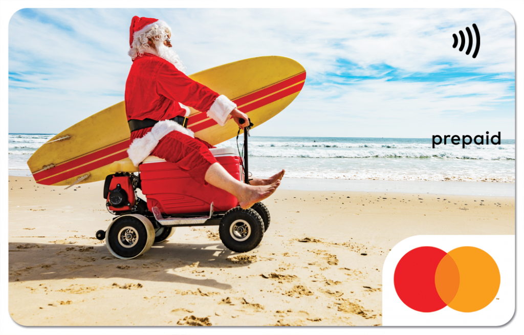 Beach Buggy Santa Gift Card - Gift Card Store