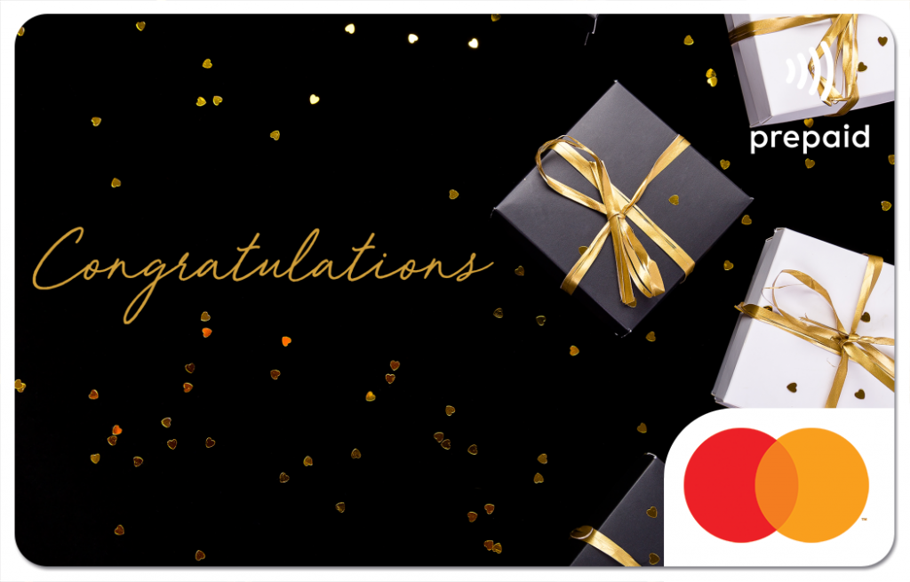 Congratulations Black Gift Card - Gift Card Store